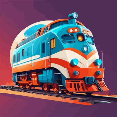 Premium Vector Train Vector