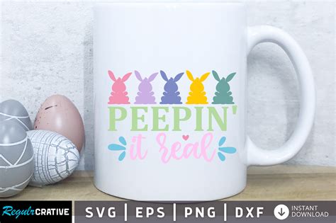 Peepin It Real Svg Design Graphic By Regulrcrative · Creative Fabrica