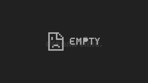 Broken File Icon With Empty Text Error Or Missing File Night Mode Variant For Tech Issues