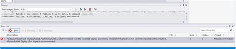 Error Packagepublish Task Microsoftwebpublishingtasks