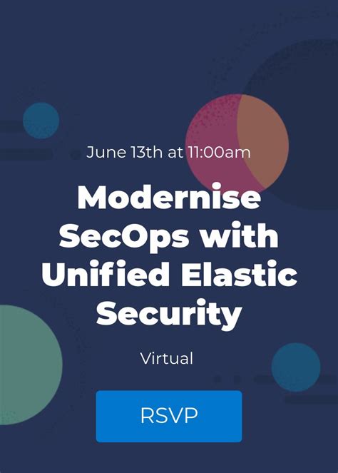 jennifer jarrad on linkedin modernise secops with unified elastic security