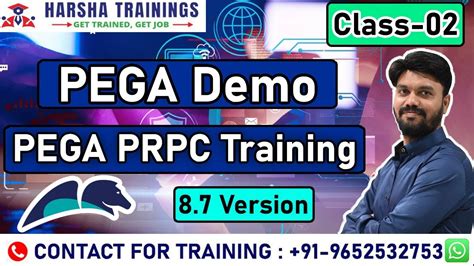 Pega Demo Class 87 Version Pega Training New Batch 9 Am Ist Harsha Trainings Class 02