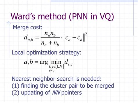 ppt pairwise nearest neighbor method revisited powerpoint