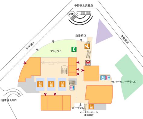 中野坂上ハーモニースクエア 店舗情報 ファミリーマート中野坂上ハーモニー店 駅直近のコンビニ