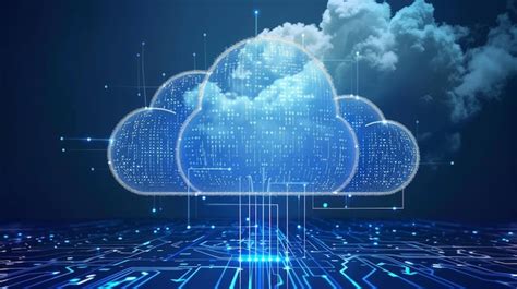 Premium Photo Cloud Computing Powering The Future Of Technology Ai Generated Illustration