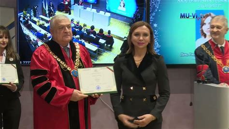 Тържествен академичен съвет на МУ Варна Youtube