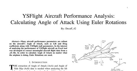 Euler Rotations For Angle Of Attack 2 Pdf Docdroid
