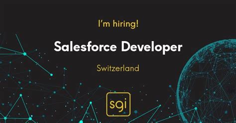Salesforce Career Hub On Linkedin Salesforce Developer Job In