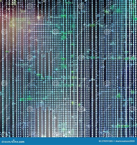 1264 abstract digital matrix a dynamic and futuristic background