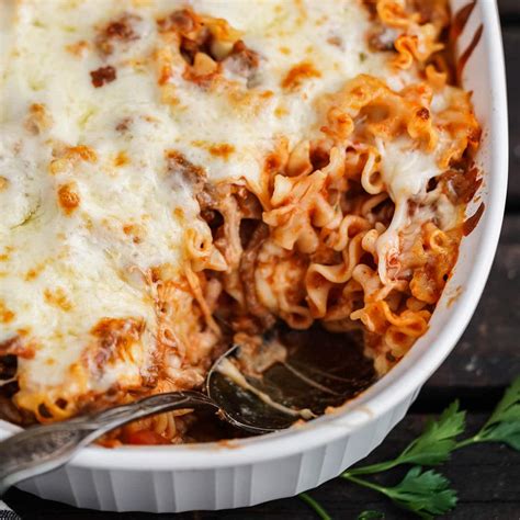 Lazy Lasagna Casserole Bowl Me Over
