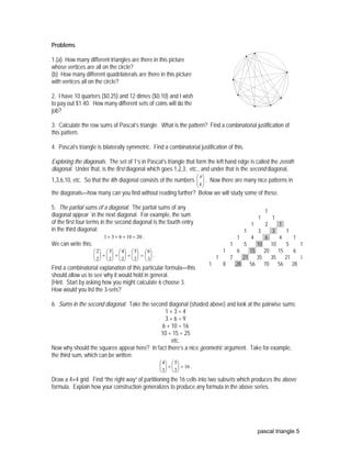 Pascals Triangle PDF