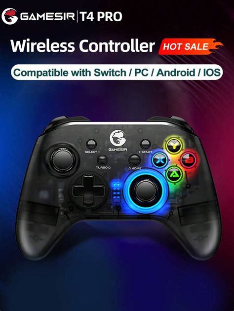 Gamesir Gamesir Switch Gamepad T4 Pro Multi Platform Pc Controller Compitable With Windows Pc