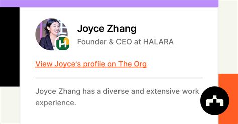 joyce zhang founder and ceo at halara the org