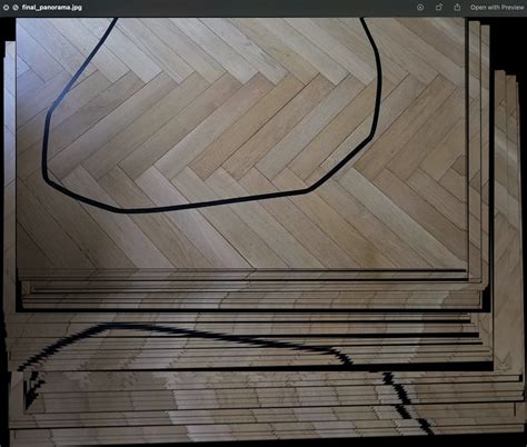 Panorama Stitching Issue Python Opencv