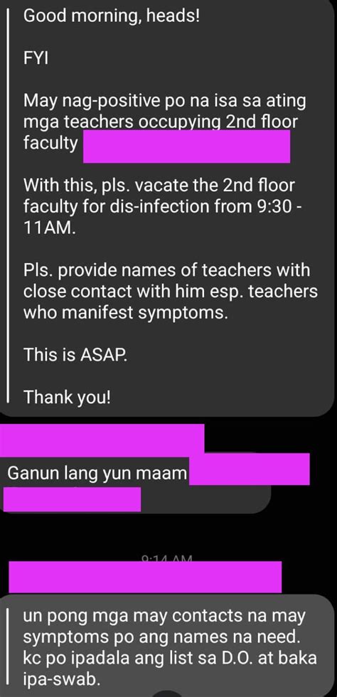 Deped Ncr Covid Protocol Pakiramdaman Muna Rphilippines