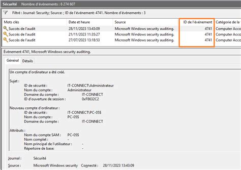 Obtenir La Liste Des Ordinateurs Récemment Intégrés à Lactive Directory