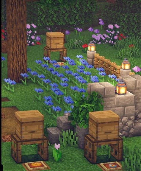 Pin By Tristan On Quick Saves Minecraft Garden Minecraft Farm Minecraft Houses