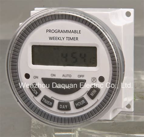 New Dc 12v 16a Digital Electronic Lcd Time Relay Switch Programmable Timer Time Switch And