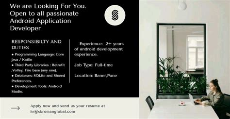 Androidjobs Vacancy Java Androidapp Androidappdeveloper