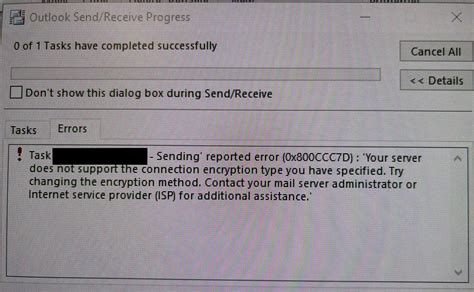 Outlook Application Can T Connect To Exchange Through IMAP Collaboration Spiceworks Community