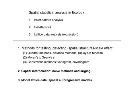 Ppt Spatial Autoregressive Models Powerpoint Presentation Free