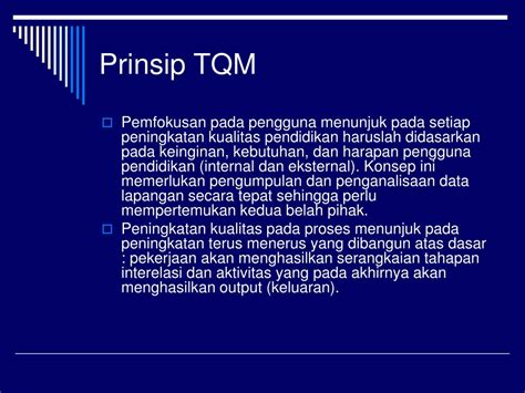 PPT Total Quality Management TQM PowerPoint Presentation Free Download ID 962158