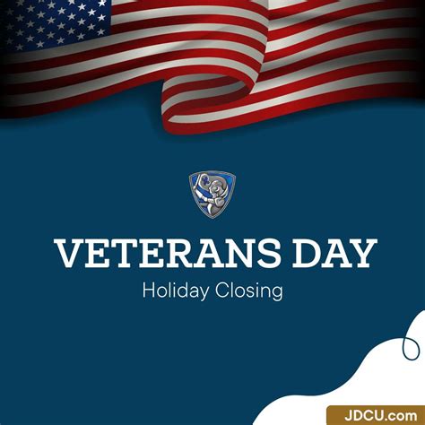 Reminder All Jdcu Locations Will Be Closed On Monday November 11th