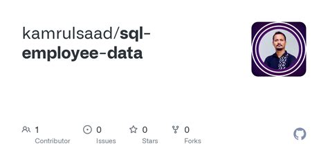 github kamrulsaad sql employee data