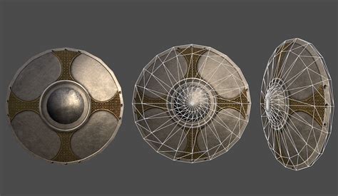 3d Model Shield