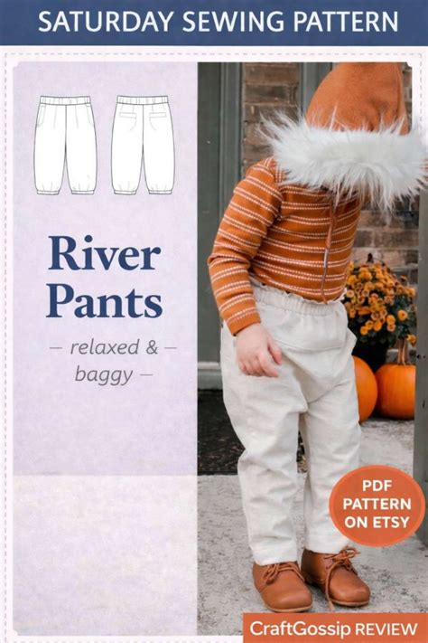 Sewing Pattern Saturday River Pants Pdf Sewing Pattern Review Sewing