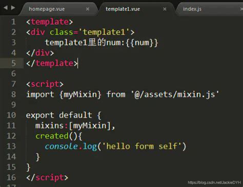 Vue中mixins的使用方法和数据 案例vue Minxins Csdn博客