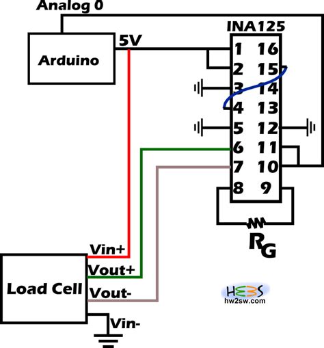 Strain Gauge Arduino Circuit Diagram Wiring Diagram