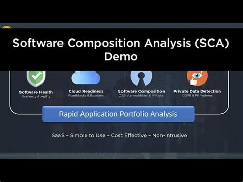 CAST Highlight Software Composition Analysis SCA Demo YouTube