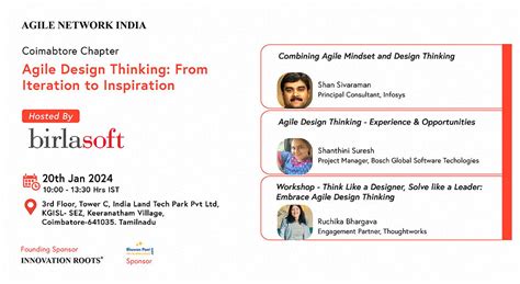 Agile Design Thinking From Iteration To Inspiration Coimbatore