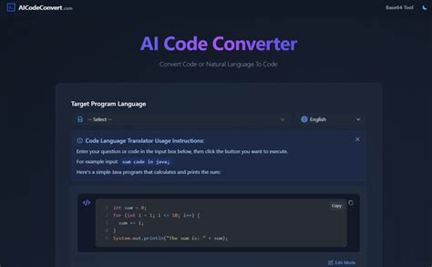 Code Converter Ai Ai Coding Assistant Natural 20