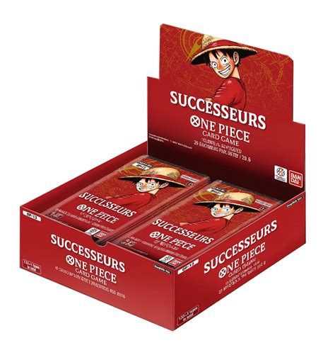 Display Op 13 Successeurs Français One Piece Card Game Cards Hunter