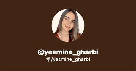 Yesminegharbi Linktree