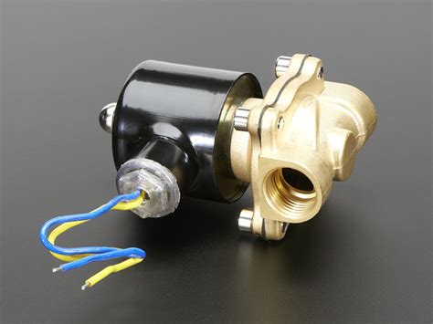 Brass Liquid Solenoid Valve 12V 1 2 NPS Raspberry Pi Arduino