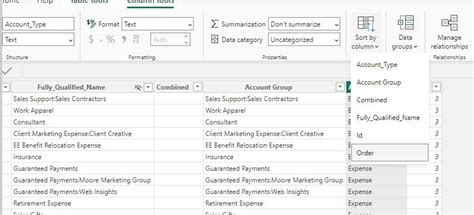 Sorting Rows In A Matrix Not Columns Power BI Excel Forum