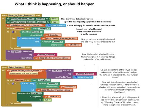 Trying To Program Checkbox Selection Clicks In Software Mit App Inventor Help Mit App