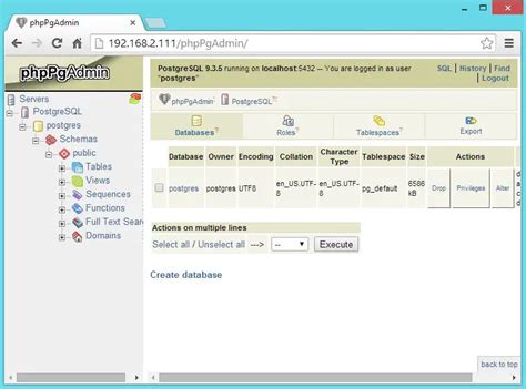 Manage PostgreSQL Using PhpPgAdmin On CentOS Asianux Viet Nam