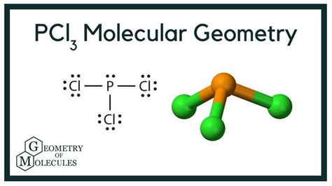 Pcl3 Molecular Geometry Shape And Bond Angles Phosphorous Trichloride Molecular Geometry