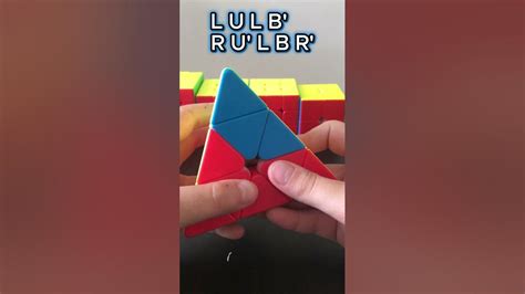 How To Checkerboard A Pyraminx Youtube