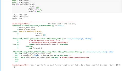 Invalidargumenterror Cannot Compute Mul As Input 1zero Based Was