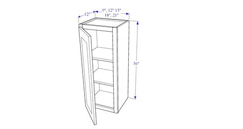 Shop Rta Trinity Arctic White Shaker Wall Cabinet 1 Doorw1536tswht