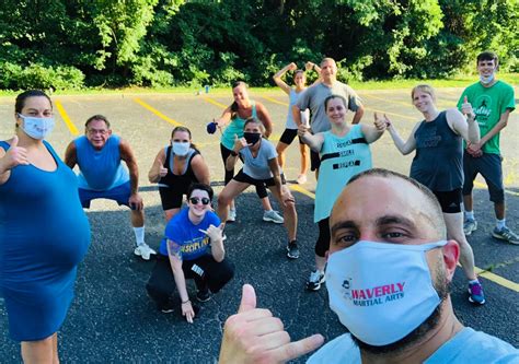 ☀️ Outdoor Kickboxing Class 🥊 Waverly Martial Arts
