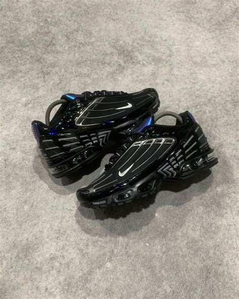 Nike Tn3 Max Plus Tuned Air Black Reflektif Preloved