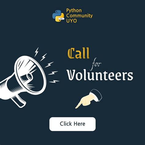 Python Uyo On Linkedin Pythonuyo Code Volunteer Python