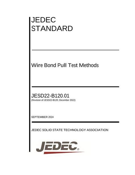 Jedec Jesd22 B120 01