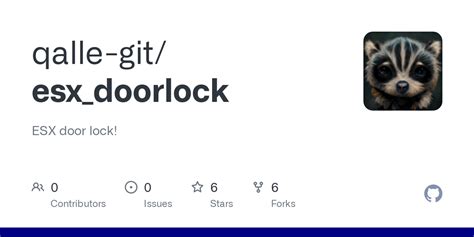 GitHub Qalle Git Esx Doorlock ESX Door Lock